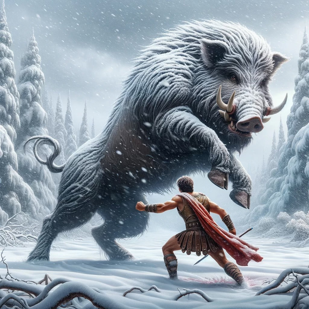 Hercules’ Fourth Labor: Capturing the Erymanthian Boar — A Luciferian ...