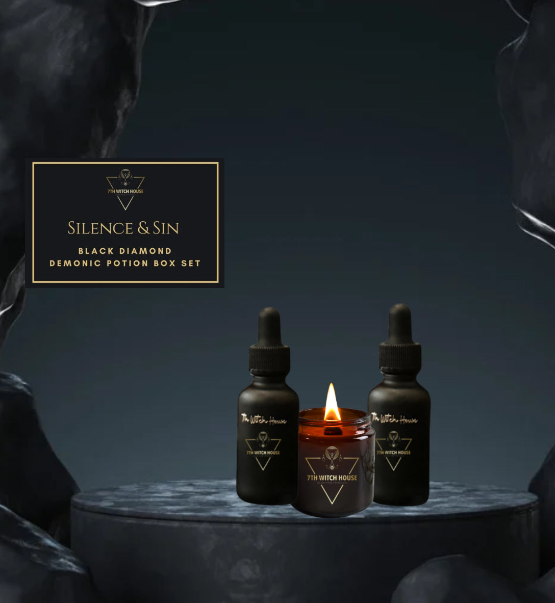 Silence & Sin Black Diamond Demonic Potion Box Set – The Order