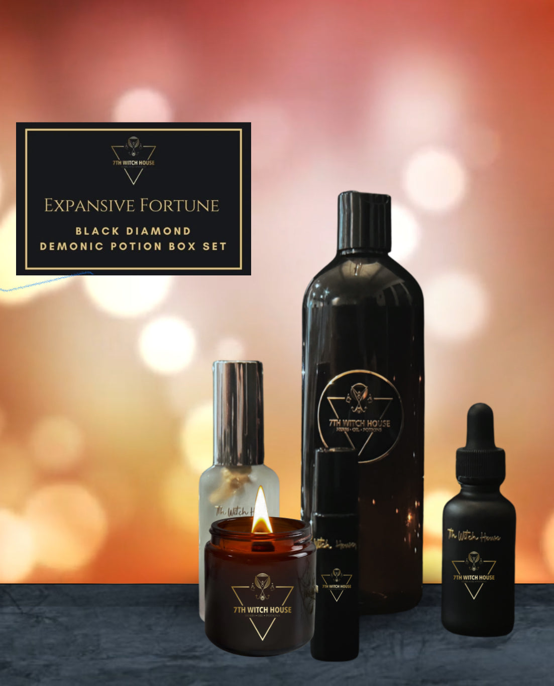 Expansive Fortune Black Diamond Demonic Potion Box Set – The Order