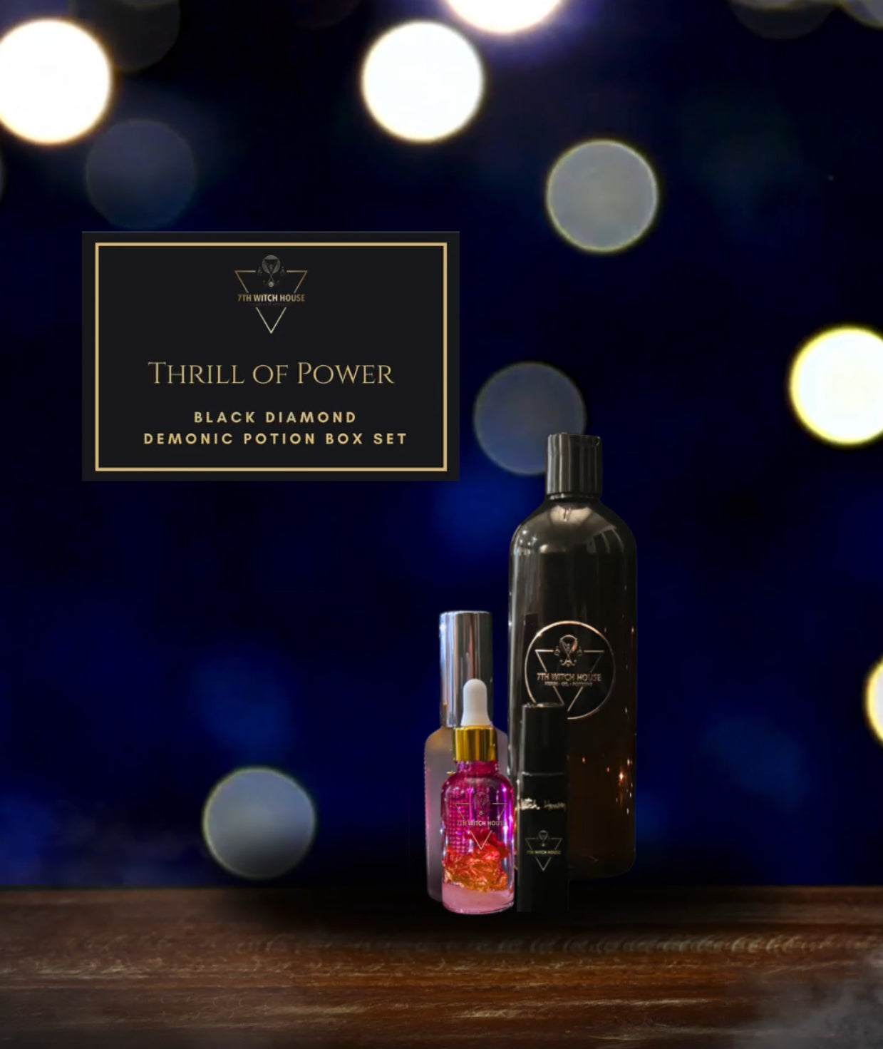 Thrill of Power Black Diamond Demonic Fame Potion Box Set – The Order