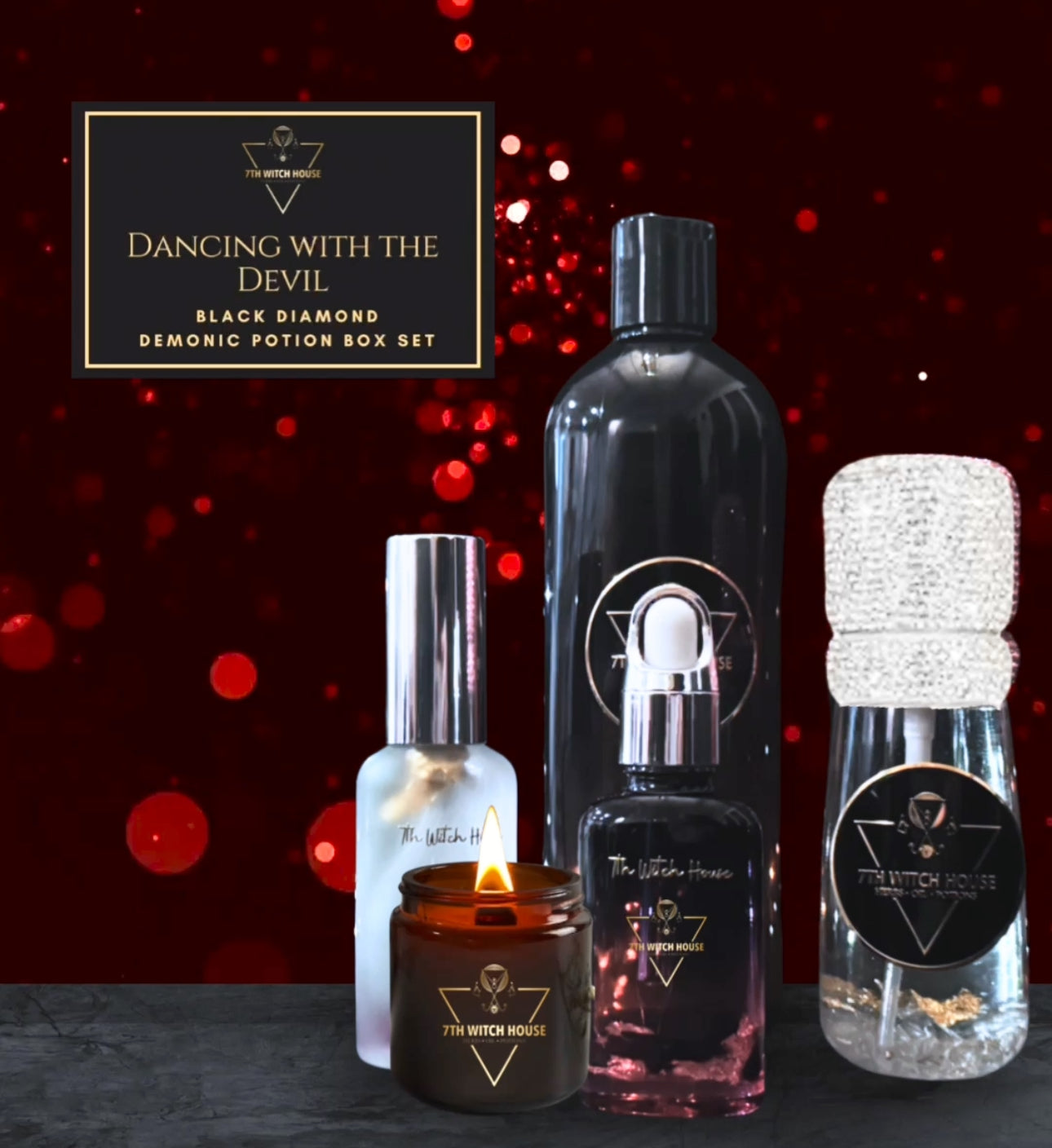 Dancing with the Devil Black Diamond Demonic Potion Box – The Order