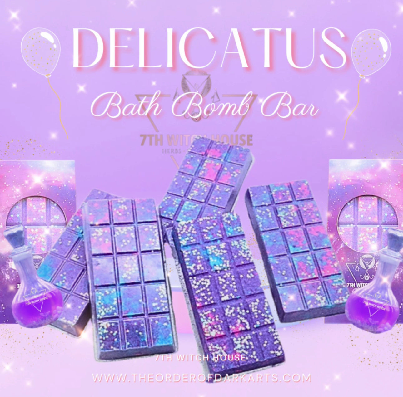 Delicatus Bath Bomb Bar – The Order