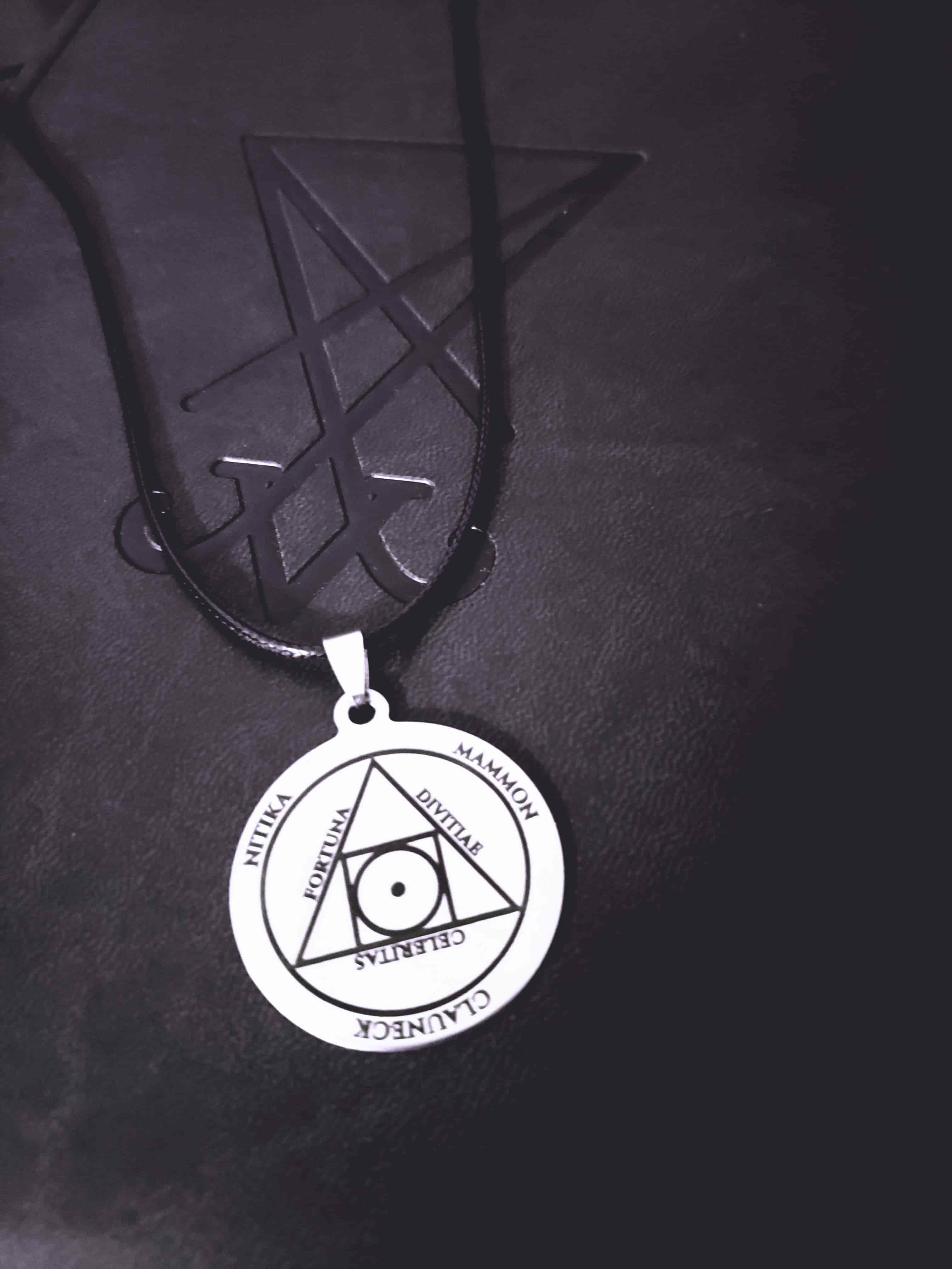 Alchemist Wealth Sigil Pendant – The Order