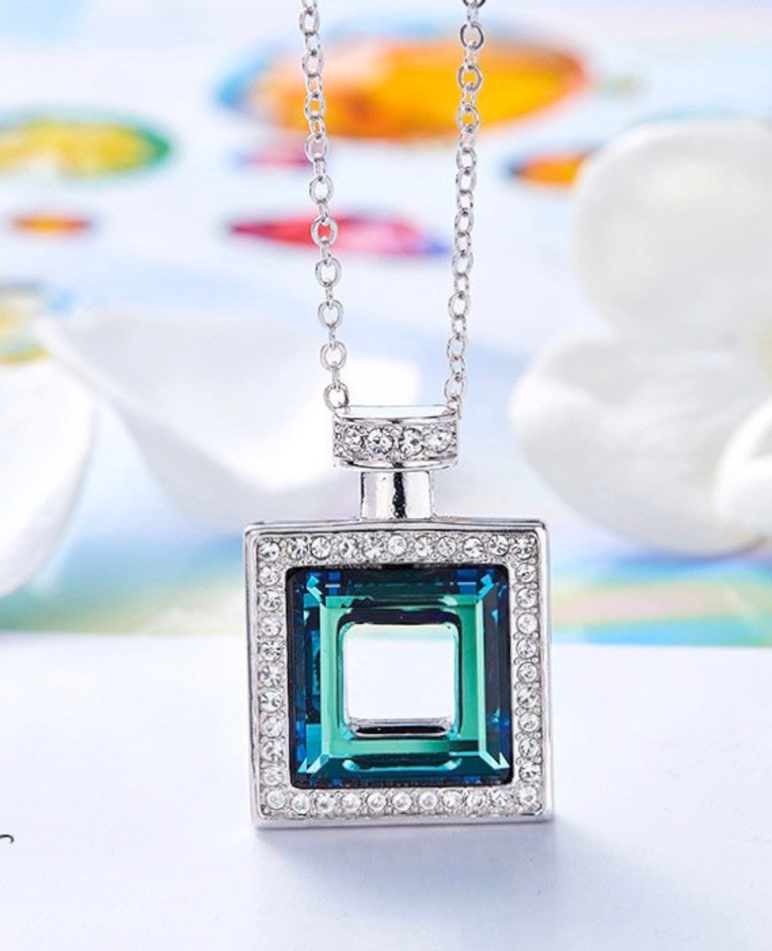 Mammon Invocation Square of Extreme Wealth Necklace – The Order