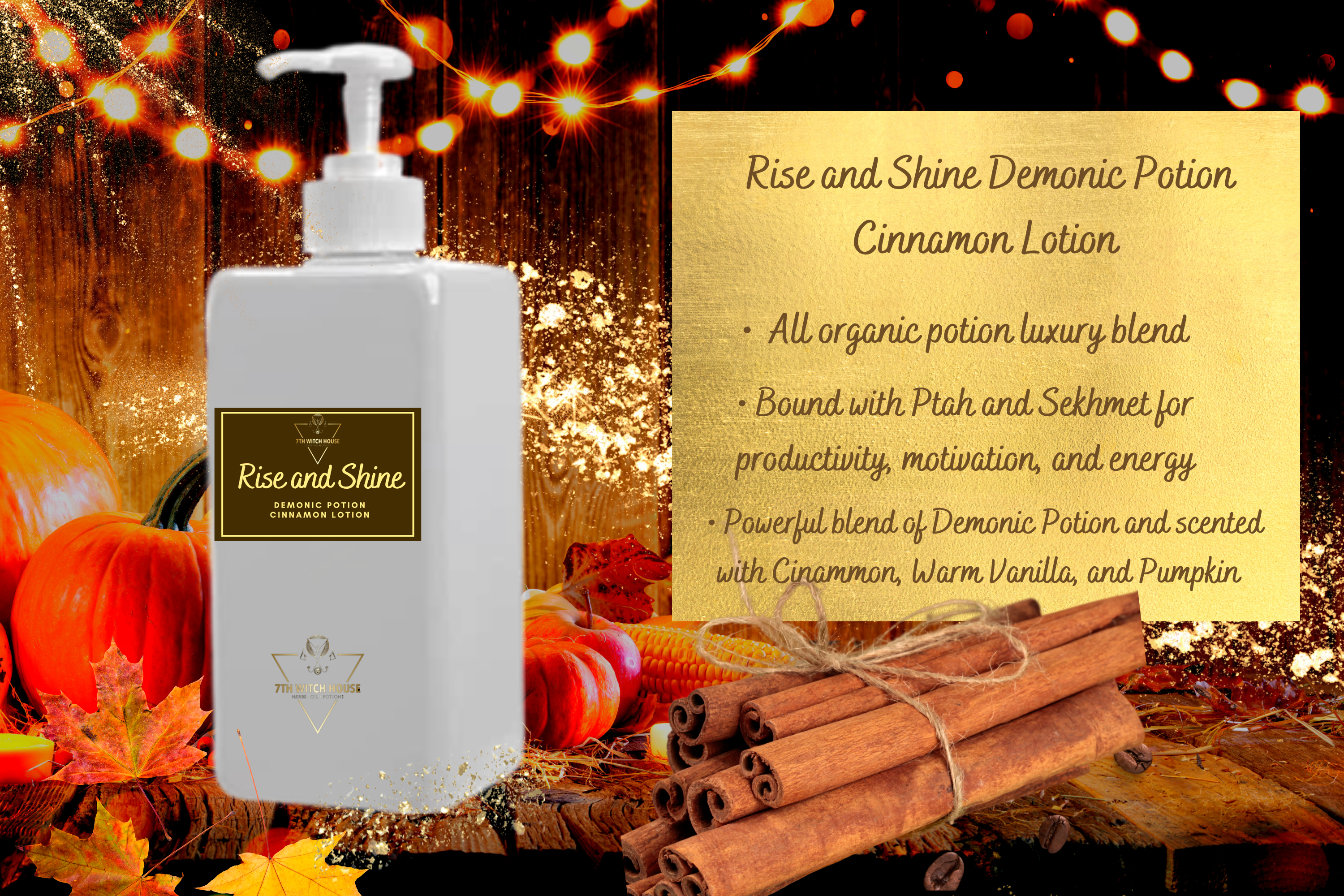 Rise and Shine Demonic Potion Lotion – The Order