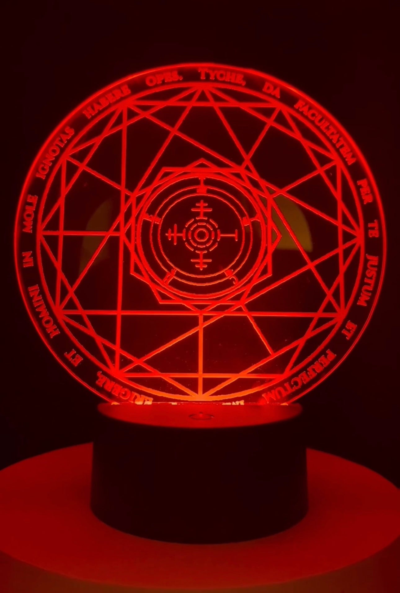 Tyche Illuminated sigil of abundance – The Order