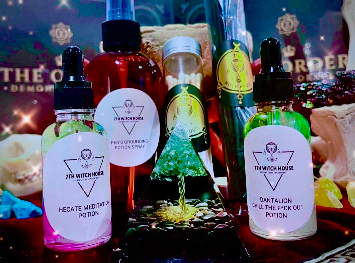 Demonic Meditation and Grounding Potion Set – The Order